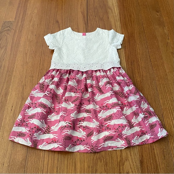 Mini Boden | Dresses | Mini Boden Eyelet Bunny Dress | Poshmark